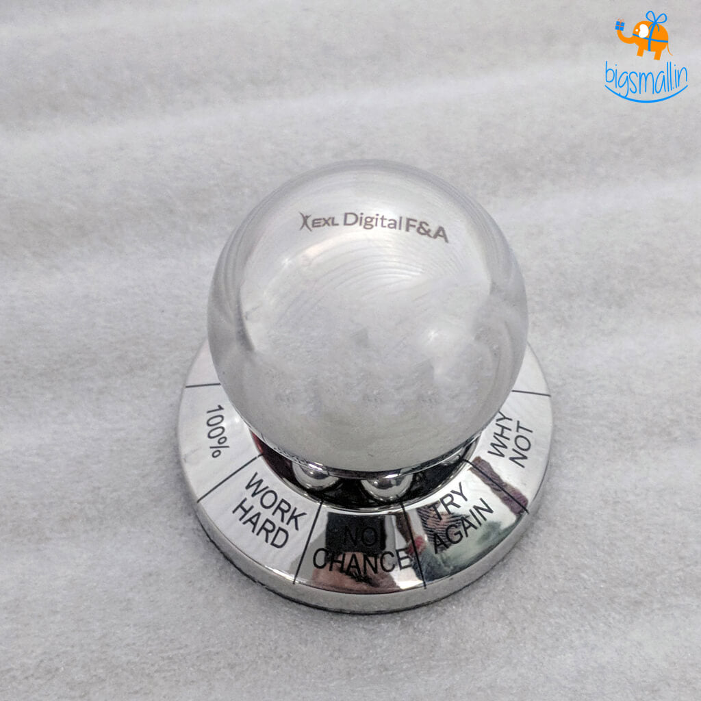 Decision Maker Paperweight - Spoorti Dharma | Corporate Gifts - Bigsmall