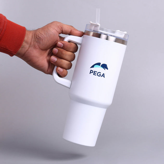 Pega - Customized Insulated Sipper Flask with Straw | Corporate Gifts ...