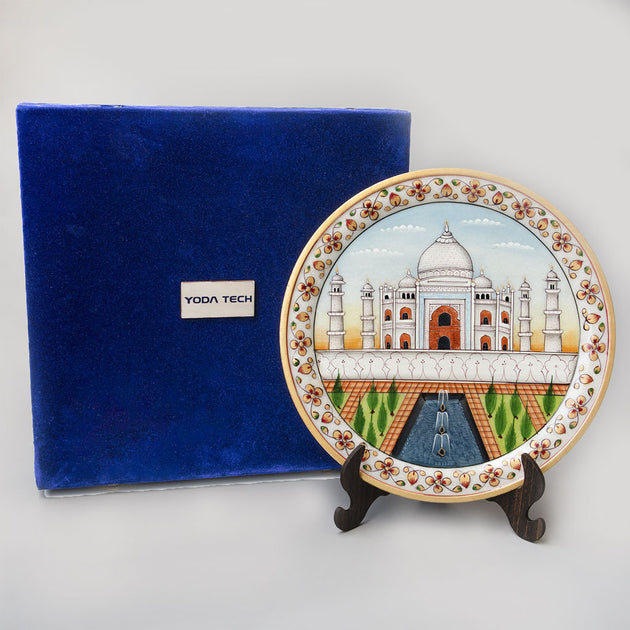 Taj Mahal Decorative Plate - Yoda Tech | Corporate Gifts - Bigsmall