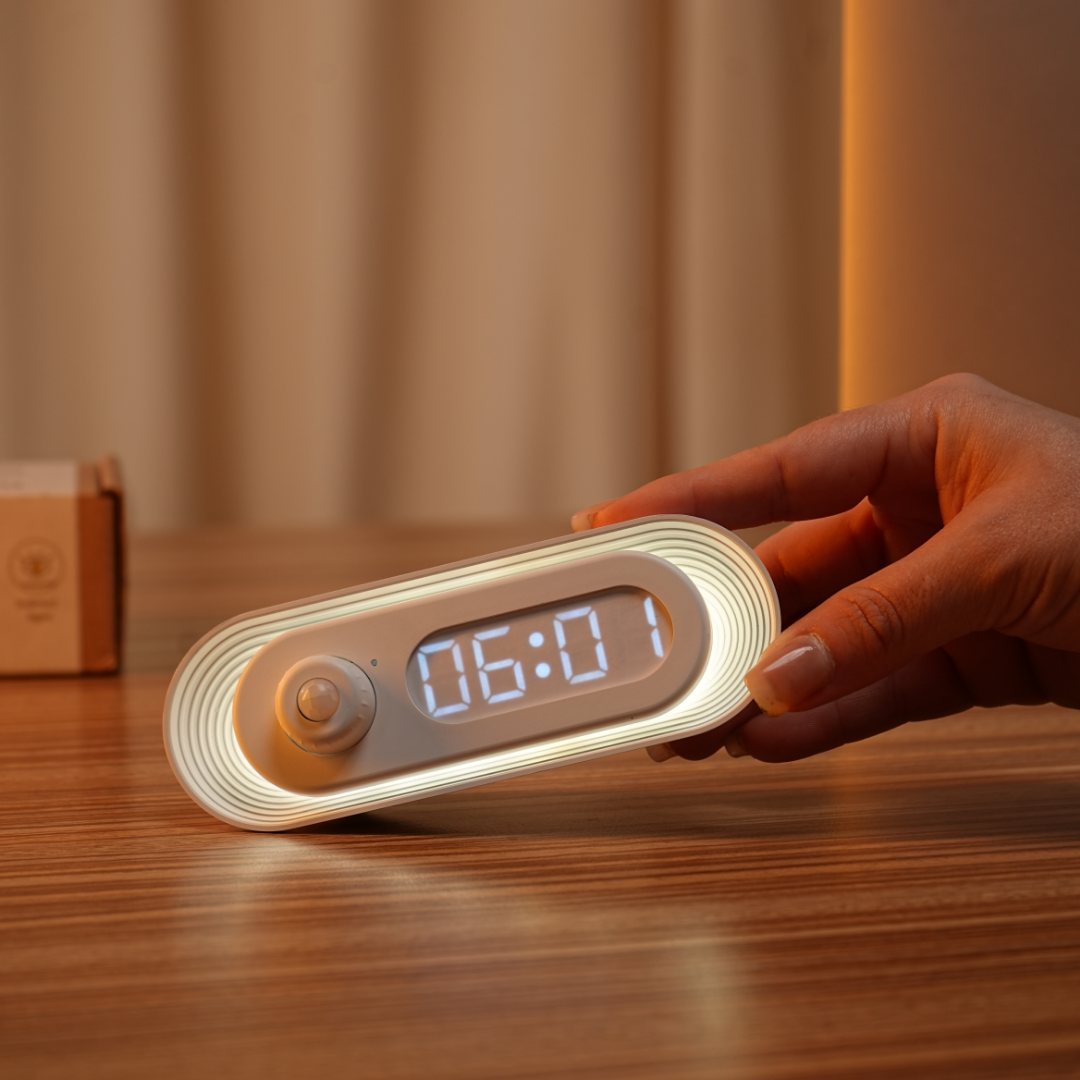Buy Body Sensor Clock with Light Onlne - Gifts for Travelers | Bigsmall ...