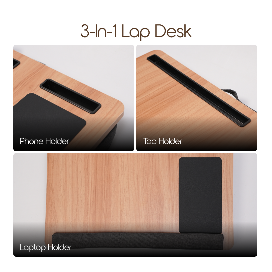 Buy Portable Laptop Desk with Cushion Online - Gifts for Professionals ...
