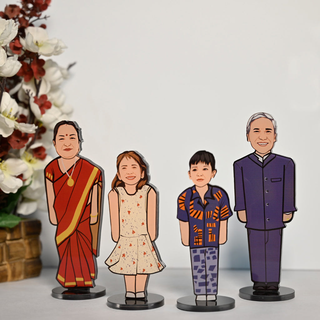 Personalized Caricature Standee – Bigsmall.in