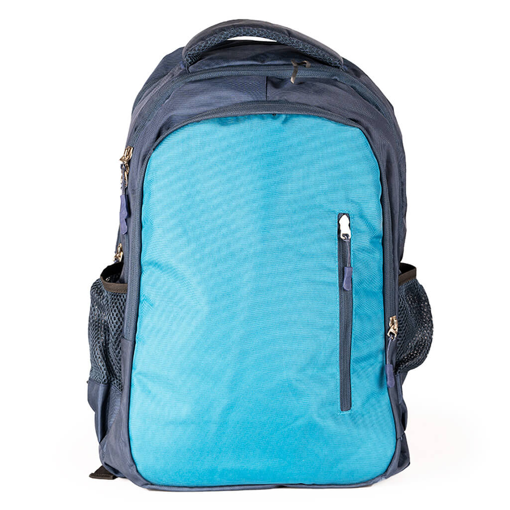 Classic Blue Laptop Backpack – Bigsmall.in
