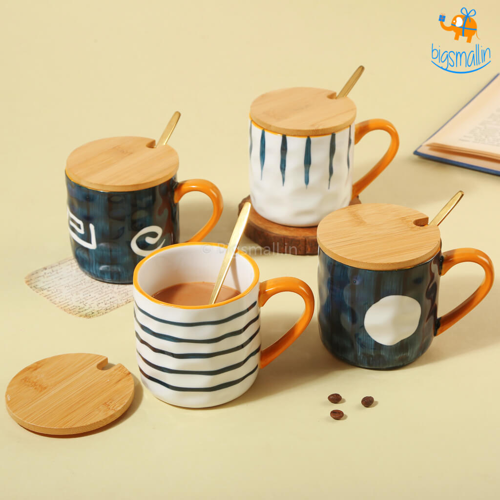 Buy Shibori Printed Ceramic Mug Online In India – Bigsmall.in