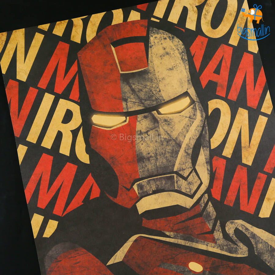 Buy Iron Man Poster Online - Gift For Marvel Fans – Bigsmall.in