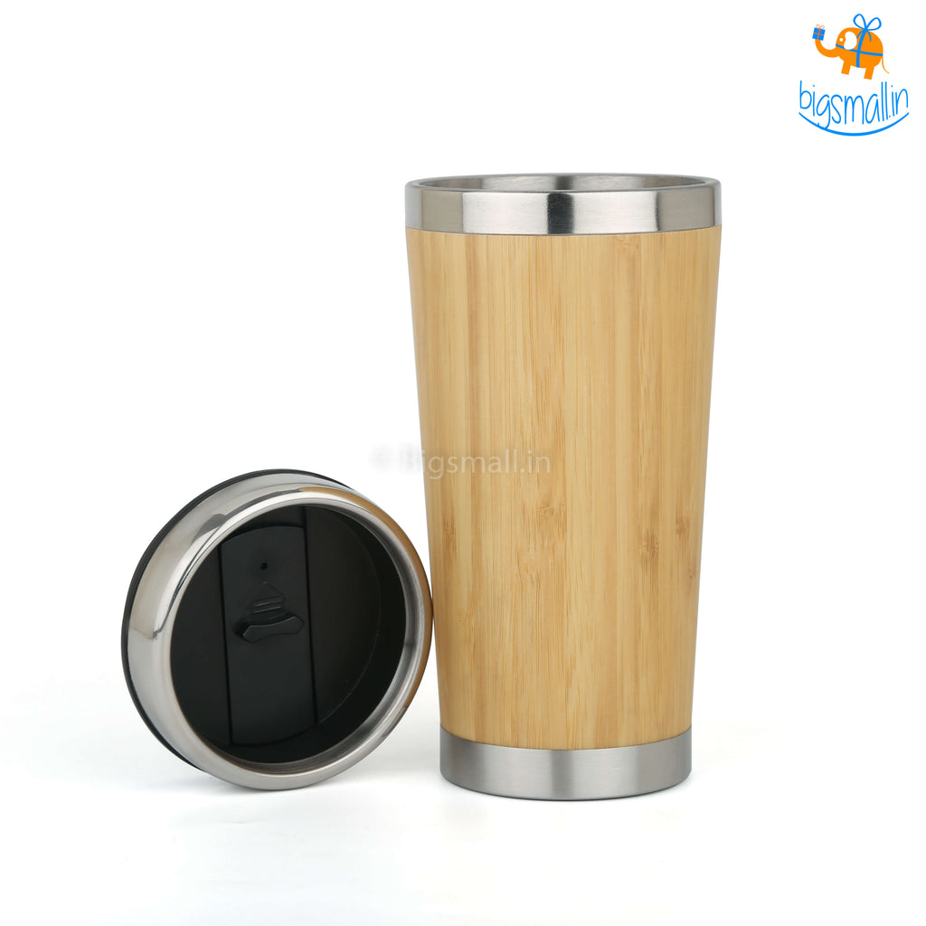 Eco-Friendly Bamboo Flask– Bigsmall.in