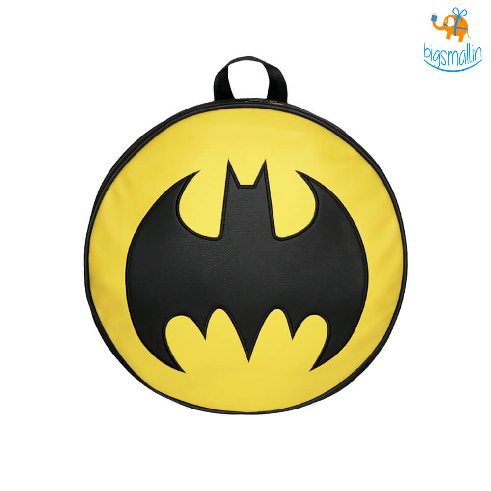 Buy Batman Logo Round Backpack Online In India – Bigsmall.in
