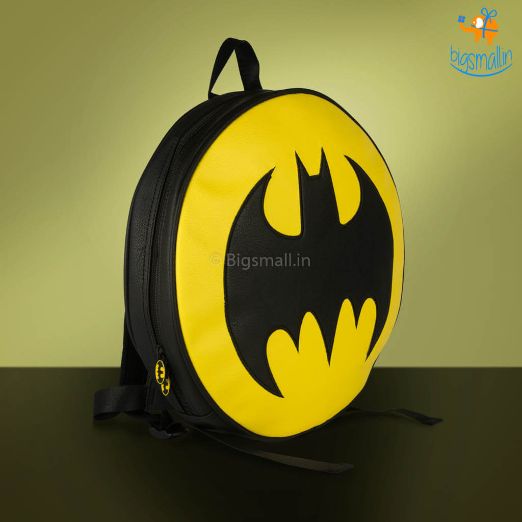 Buy Batman Logo Round Backpack Online In India– Bigsmall.in