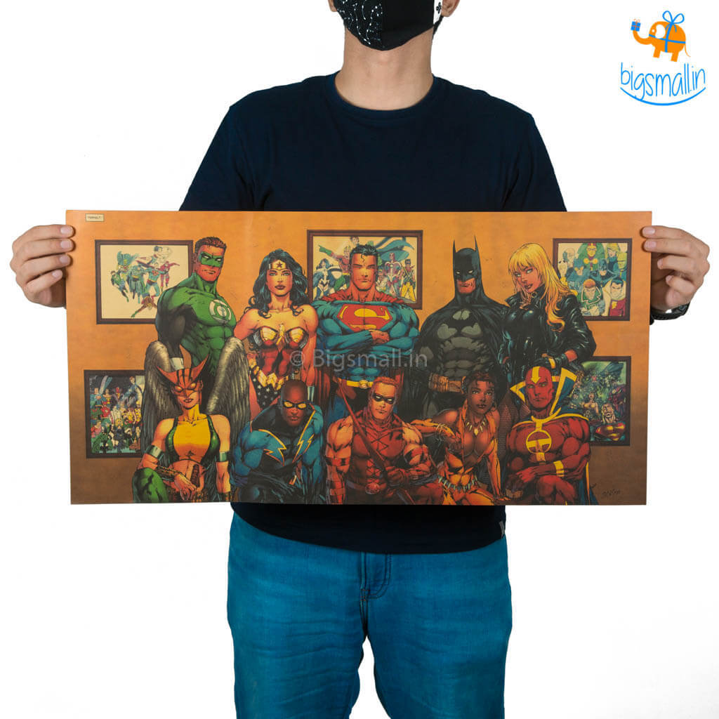 DC Superheroes Poster– Bigsmall.in