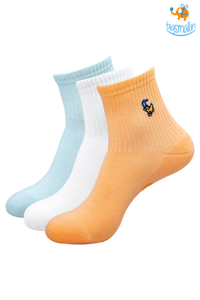 Buy Donald Mickey And Pluto Socks Pack Of 3 Online – Bigsmall.in