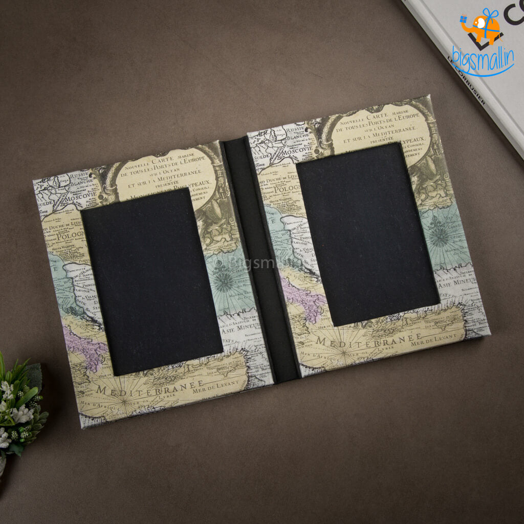 World Map Vintage Photo Frame – Bigsmall.in