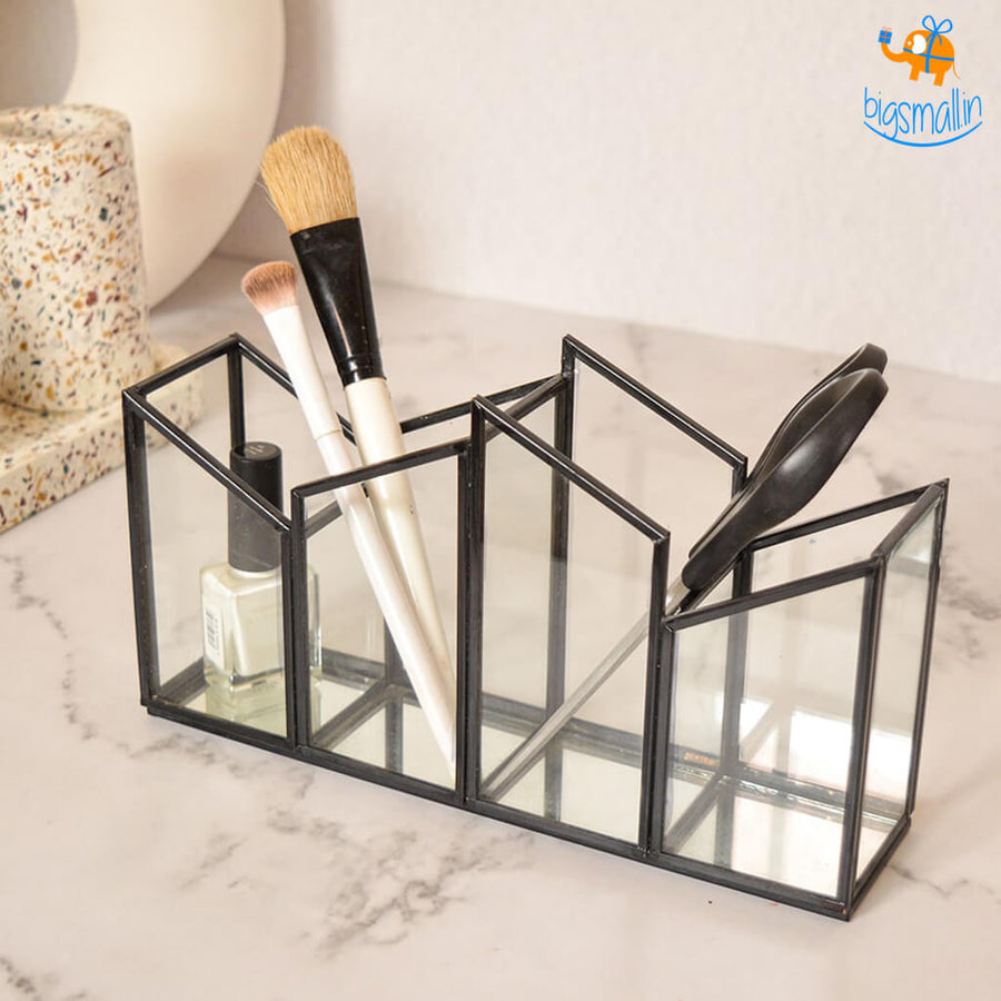 Buy Geometric Glass Organizer Online at Best Price – Bigsmall.in