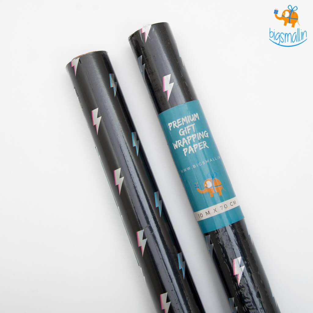 Lightning Flash Gift Wrapping Paper Roll – Bigsmall.in
