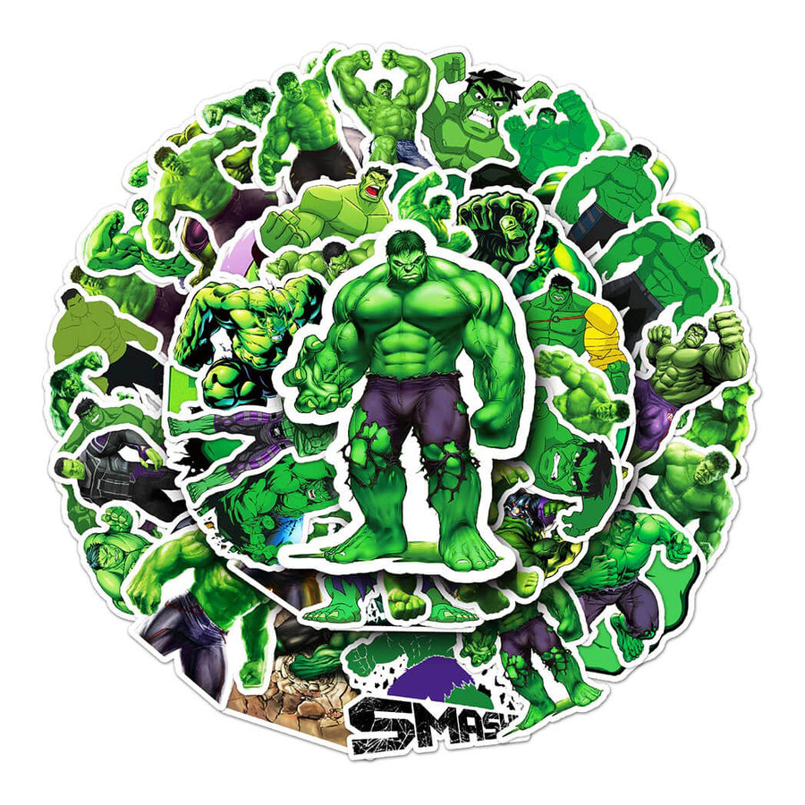 Hulk Sticker Set – Bigsmall.in