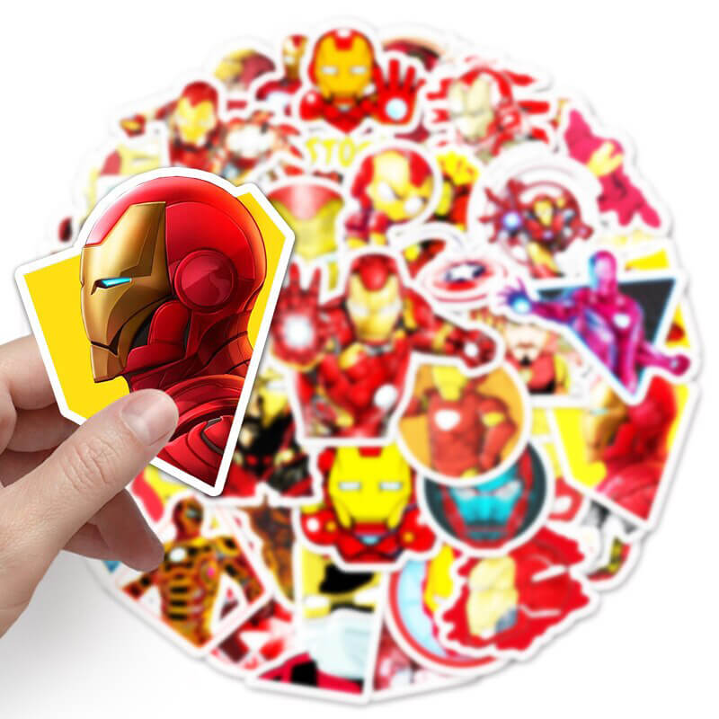 Iron Man Sticker Set– Bigsmall.in