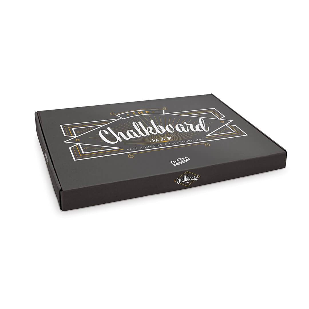 Buy DIY Chalkboard Map Online - Gift For Travellers – Bigsmall.in