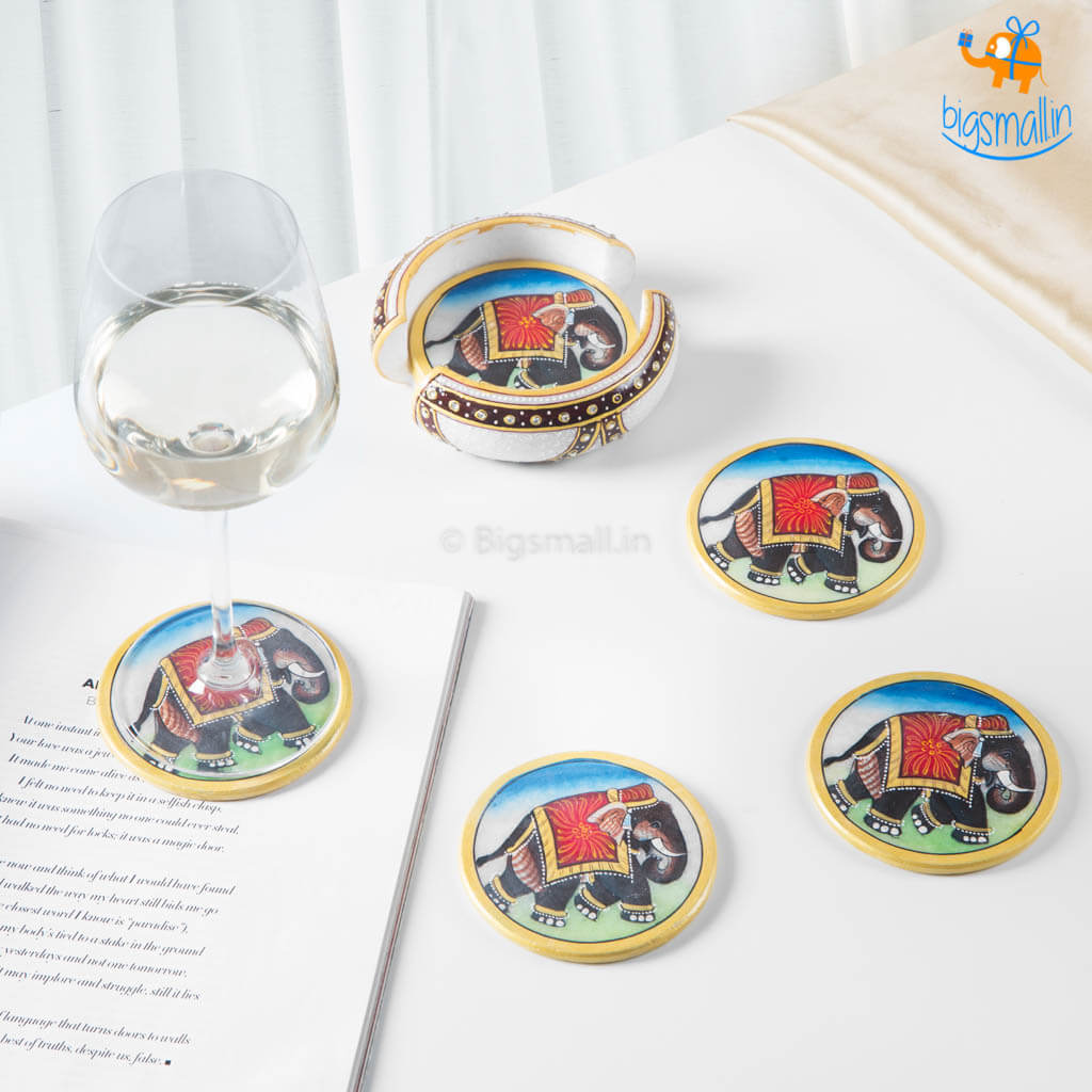 Coasters - Buy Wooden Coasters & Coaster Sets Online in India – Bigsmall.in