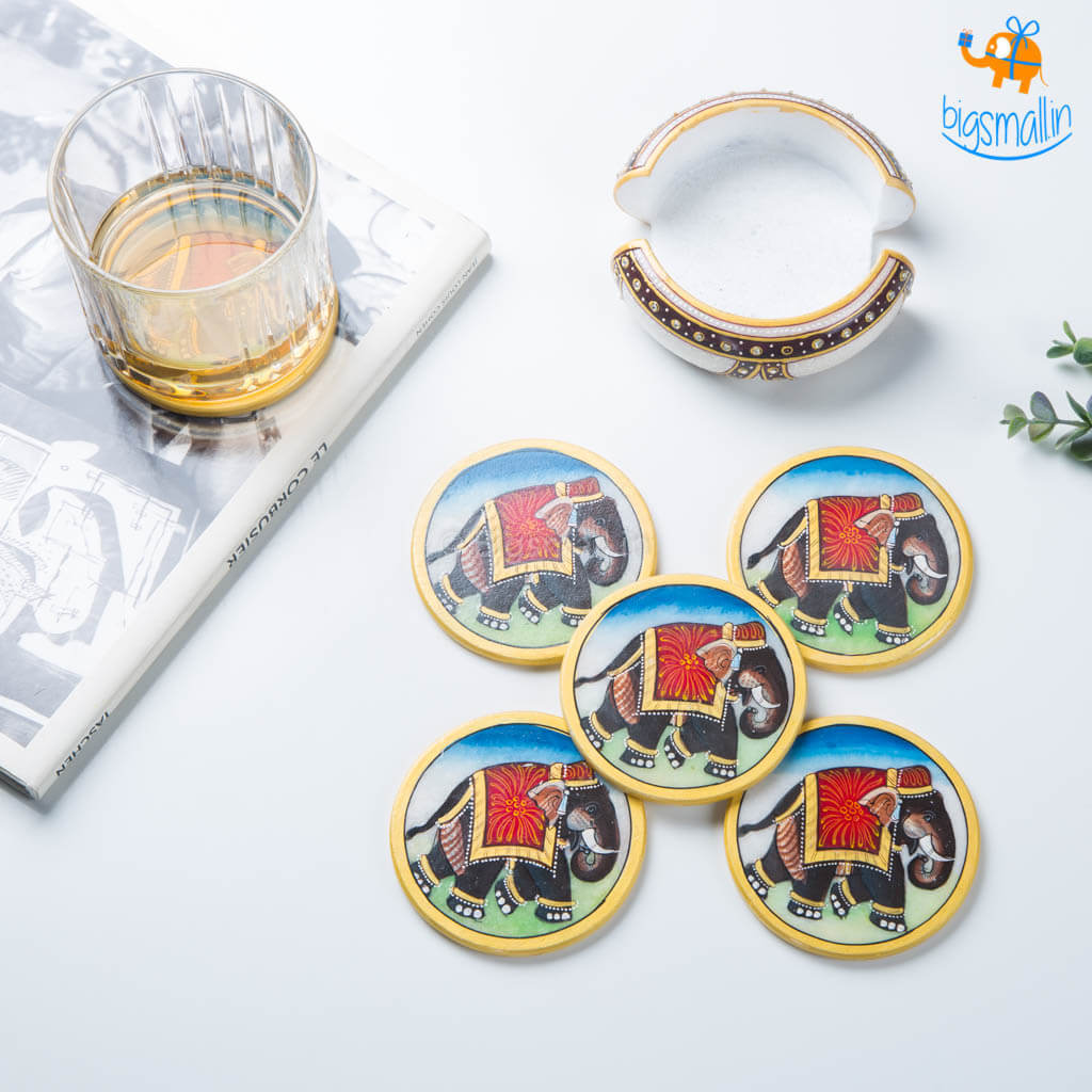 Coasters - Buy Wooden Coasters & Coaster Sets Online in India – Bigsmall.in