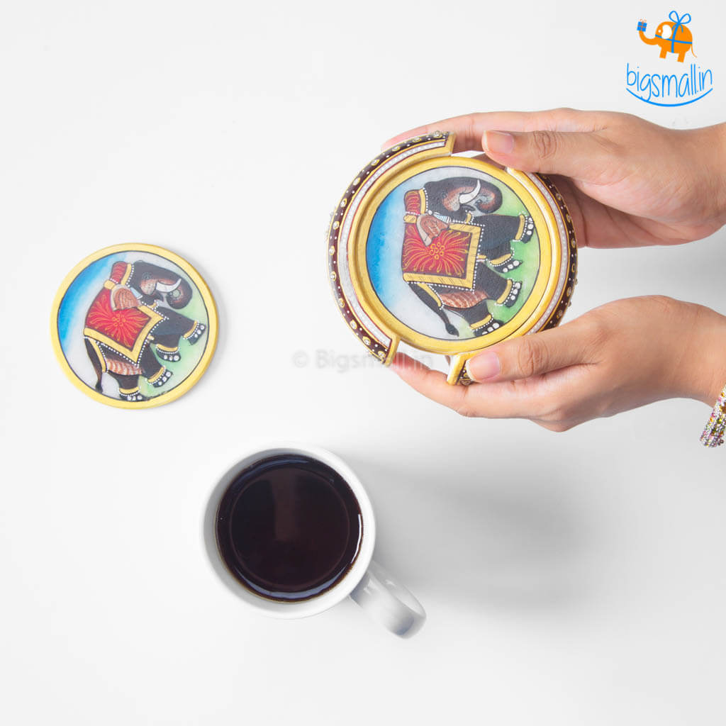 Coasters - Buy Wooden Coasters & Coaster Sets Online in India – Bigsmall.in