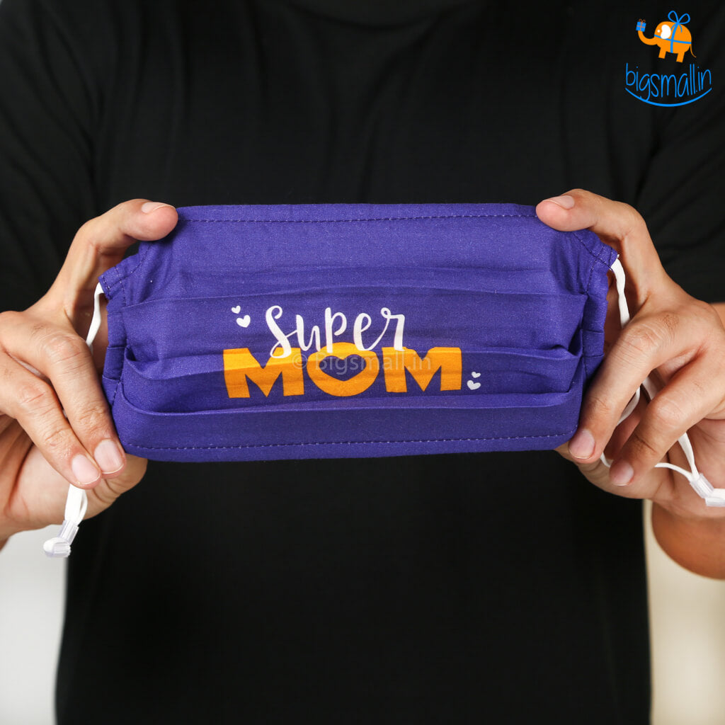 Super Mom Cotton Face Mask With Filter – Bigsmall.in