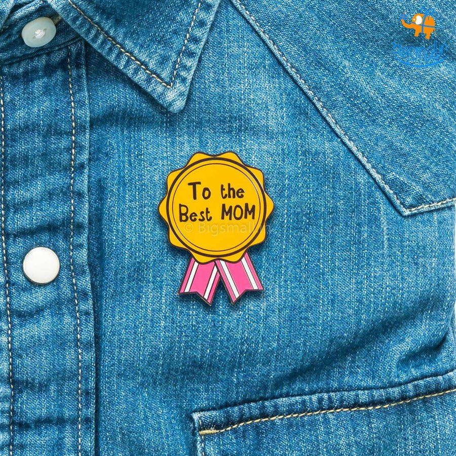 Best Mom Lapel Pin – Bigsmall.in